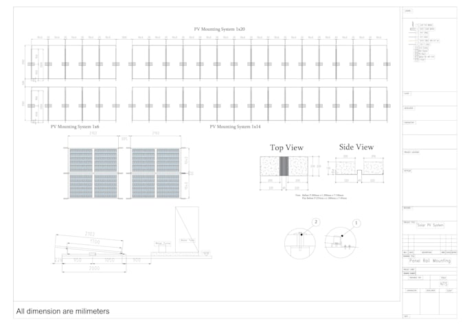 Create solar sld, and panel layout by Refkifebriansya | Fiverr