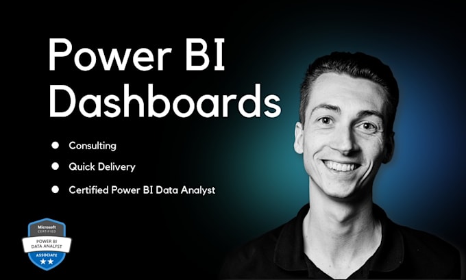 Create custom and insightful power bi dashboards by Tomleenders | Fiverr Create custom and insightful power bi dashboards by Tomleenders | Fiverr