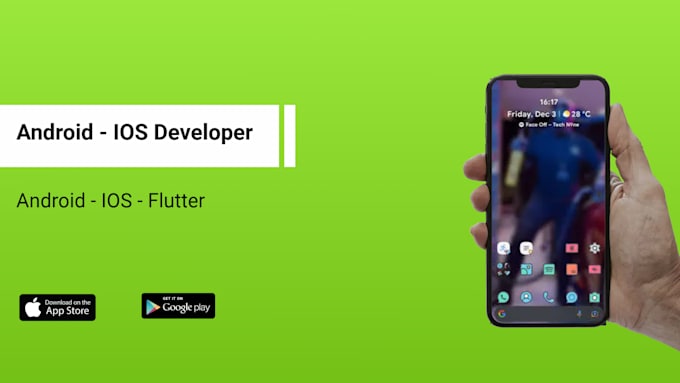 Write code for your android ios app in flutter by Satishpatel897 | Fiverr