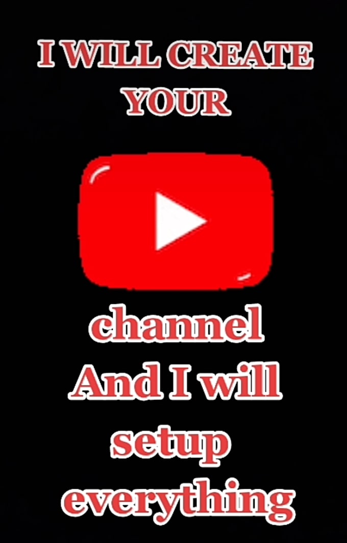 Create your own youtube channel and setup everything by I_suk_pak | Fiverr