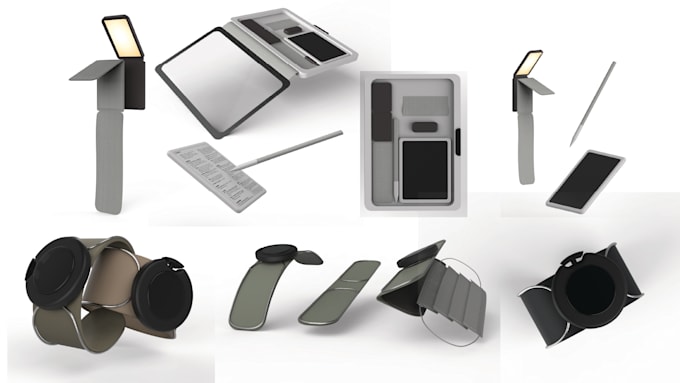 Design concepts, 3d models and renders for your idea by Ezgissi | Fiverr