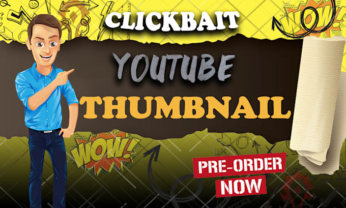 Create catchy youtube thumbnail design by Aabdul94 | Fiverr