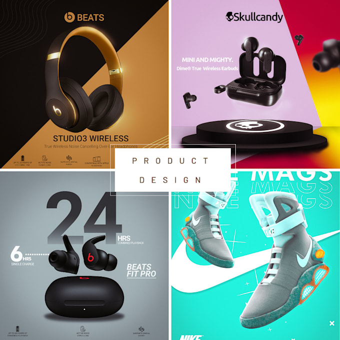 Design product advertisement posters and social media ads by Sahilthk ...
