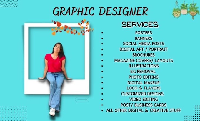 Create everything like, posters, illustrations, flyers etc by ...