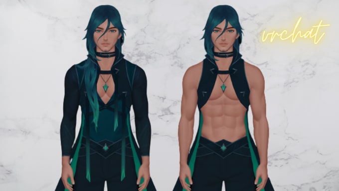 Retexture And Edit Bought Vrchat Avatarvrc Avatar3d Avatarfurrynsfwfursona By Wezxdok Fiverr