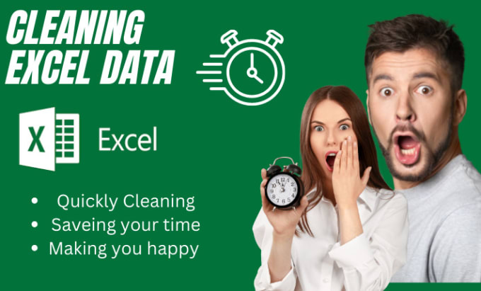 Excel data cleaning, formatting, data cleanup, remove duplicate data by ...
