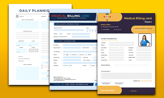 Create interactive and fillable pdf form for you by Usaydcreator | Fiverr