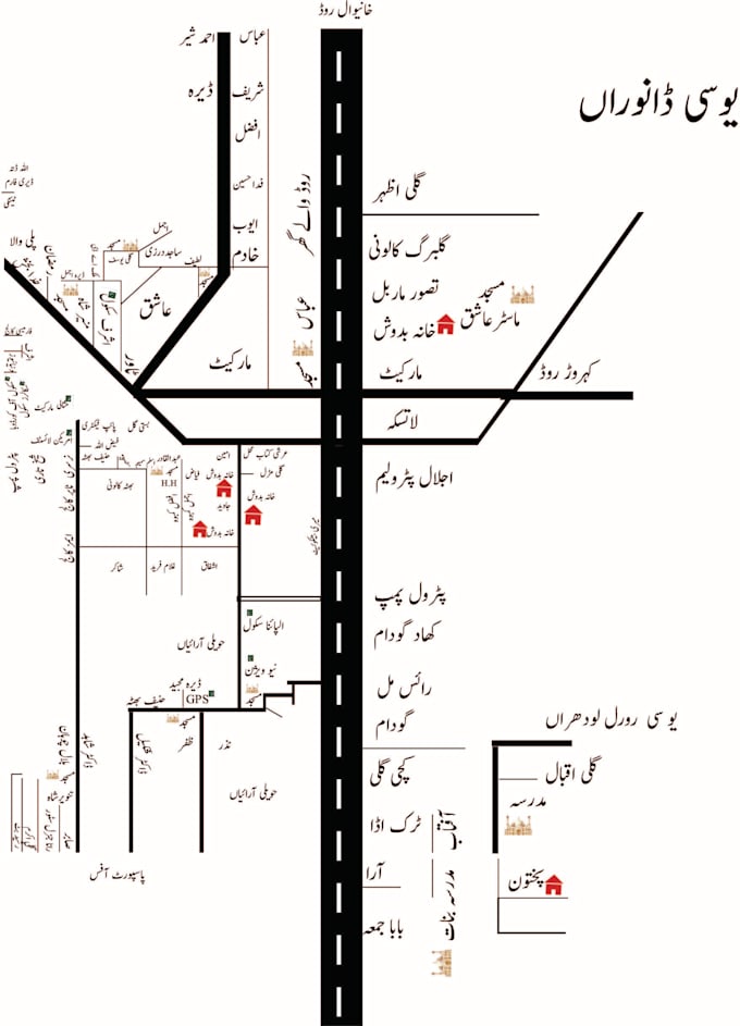 Create a route maps illustrations in one day by Artboys712 | Fiverr