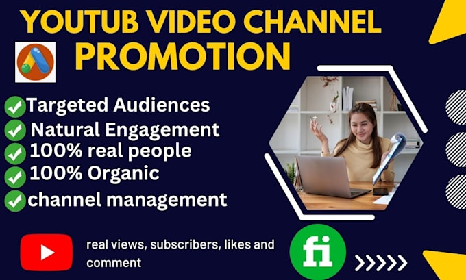 Do an organic youtube video and channel promotion by Mahmudhulhasan ...