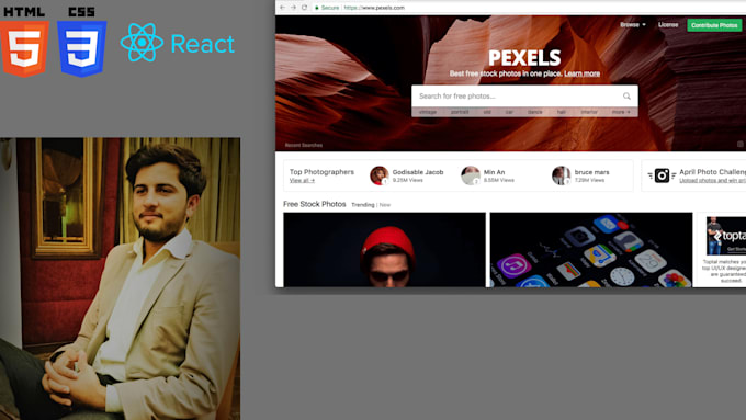 Frontend Web Development In Html Css Javascript By Aunmuhammad Fiverr