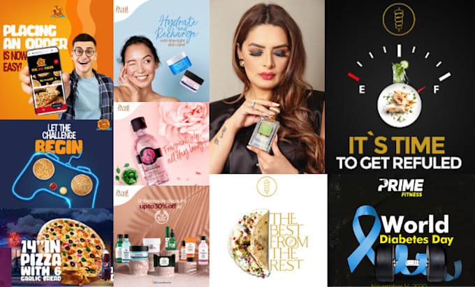 Create and design content for your social media by Shahrozabbasi26 | Fiverr