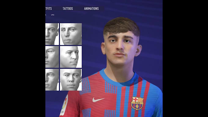 Create you re face in fifa 23 by Rayanmoussni | Fiverr