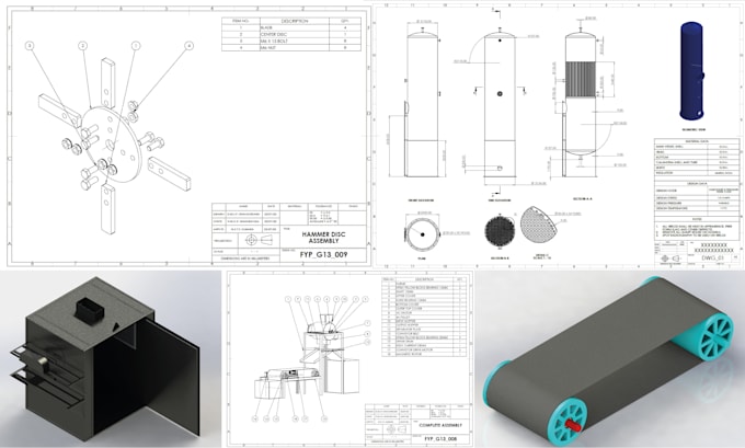 Create 3d cad models for projects and 3d printing using solidworks by Shasanka18 | Fiverr