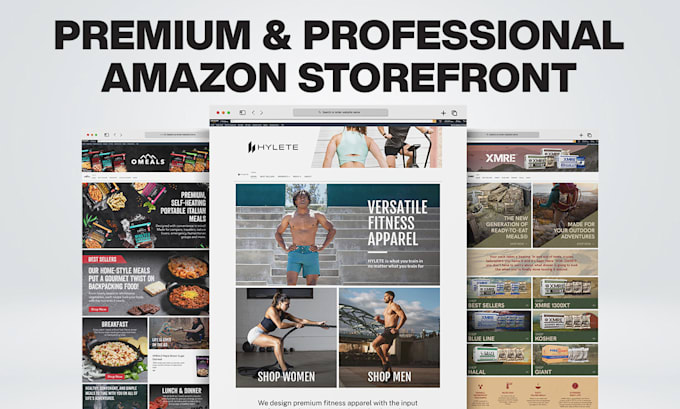 Create a premium amazon storefront design for you by Bbiancalopez | Fiverr