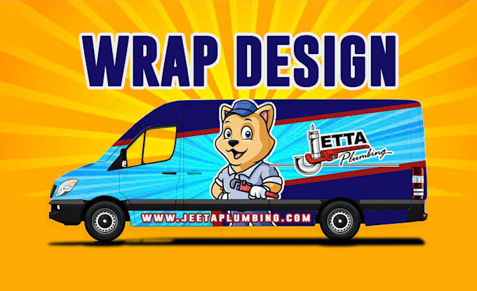Make a professional car wrap vehicle wrap van wrap itasha car design by ...