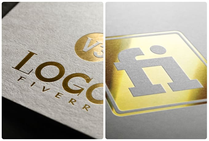 Replicate your logo in 2 amazing gold styles by Bestof20144 | Fiverr