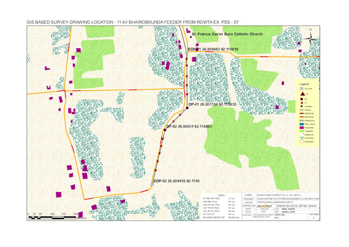 Do mapping in land use land cover, route survey drawings of standard ...
