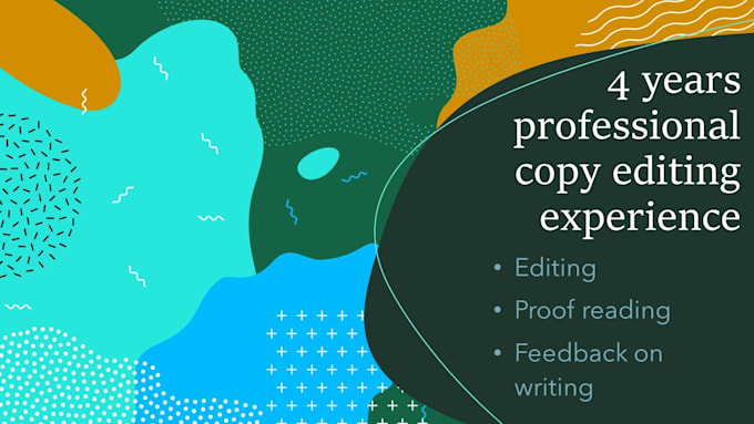Copy edit and proof read any document by Ellejgreen | Fiverr