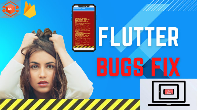 Fix flutter bugs errors ui fixes of your app by Ziaullah424 | Fiverr