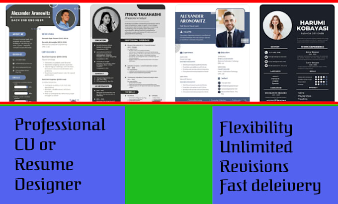 Write, edit your cv, resume, cover letter and linkedin by Ahmangora | Fiverr