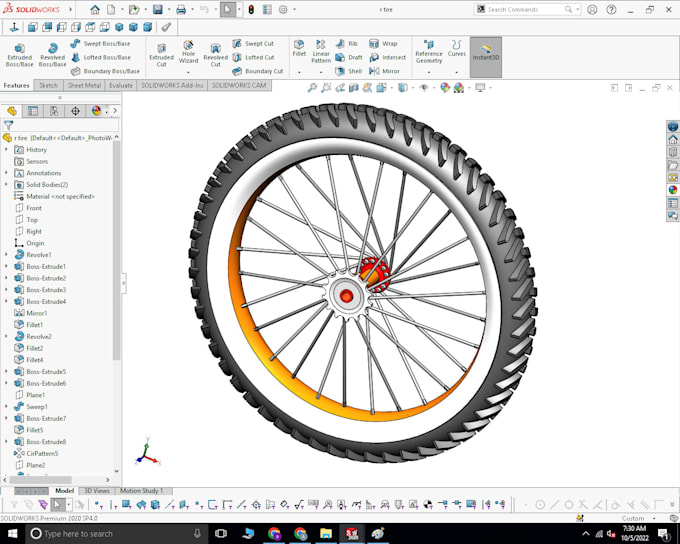 Do 3d modelling in solidworks by Alihamzabilal45 | Fiverr