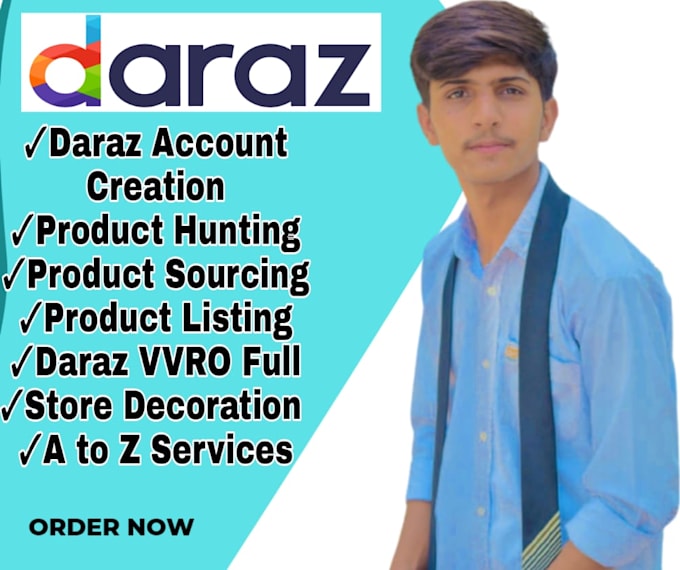Be your daraz virtual assistant va hunting to ranking a to z services ...
