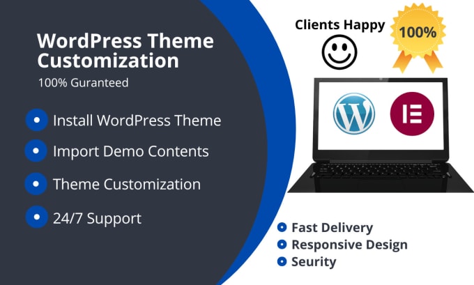 Install Wordpress Theme Demo Import And Do Customization By Webs