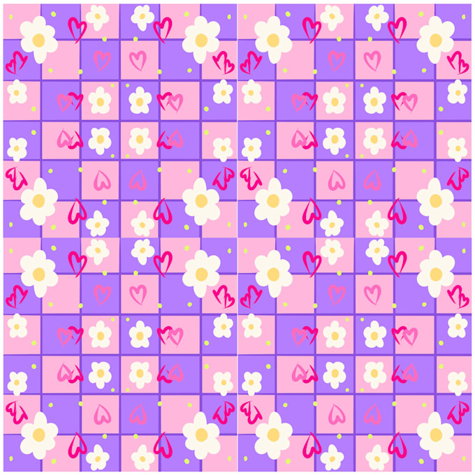 Make a cute pattern for you to use by Elizeozolina | Fiverr