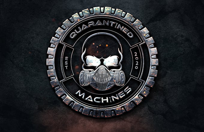 Design skull gaming, army, military, tactical, badge or emblem logo by ...