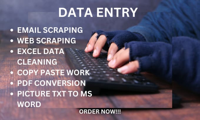 Do email scraping,web scrapping ,excel data cleaning and excel data entry Do email scraping,web scrapping ,excel data cleaning and excel data entry