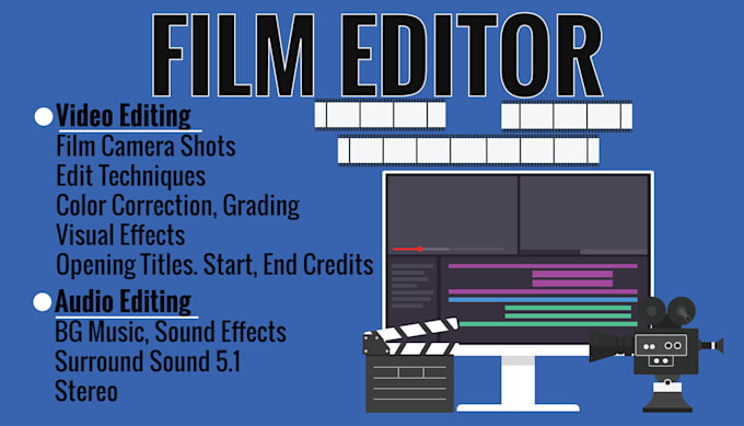 Edit film, trailer, documentary in hollywood style in premiere pro by A ...