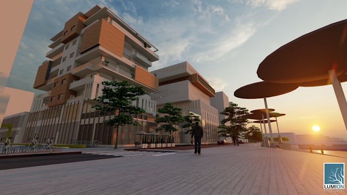 Design impressive interior, exterior with realistic renders by Moufree | Fiverr