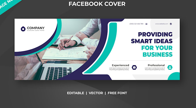 Design creative facebook cover page for your company by Saga_tiko | Fiverr