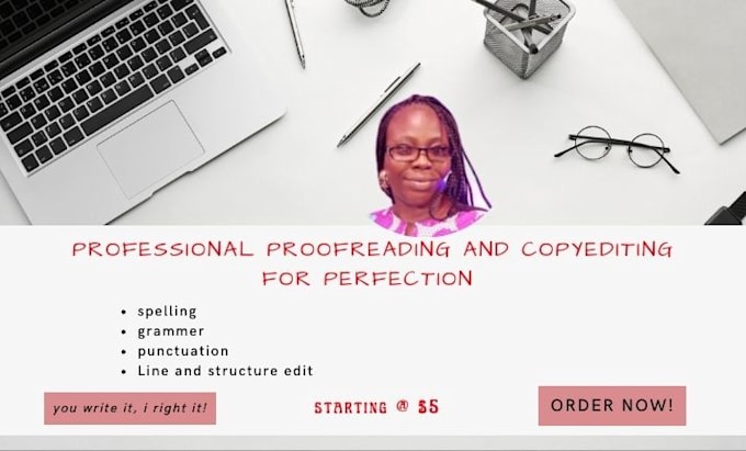 Professionally proofread and copyedit your files by Highdeevirtual | Fiverr