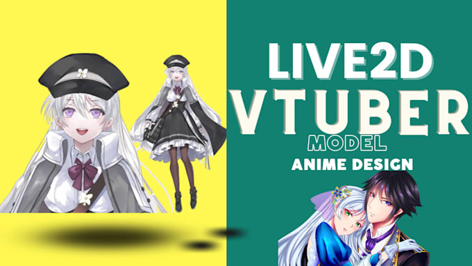 Create and rig live2d vtuber model for vtubestudio in any style by Keonmaod | Fiverr
