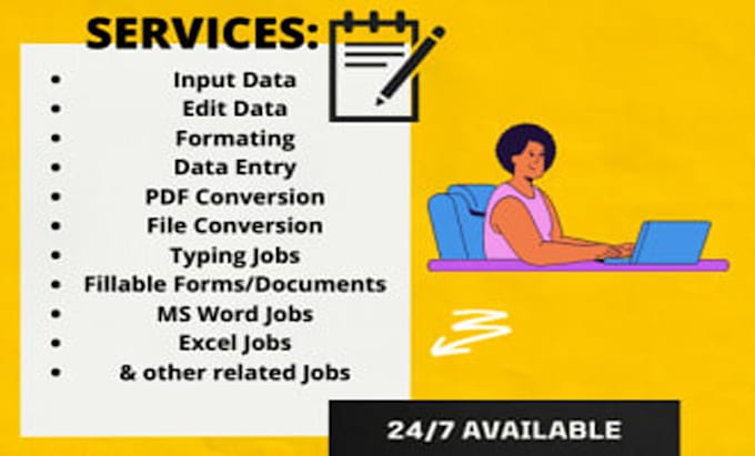 Data entry operator in microsoft office by Microitedu | Fiverr