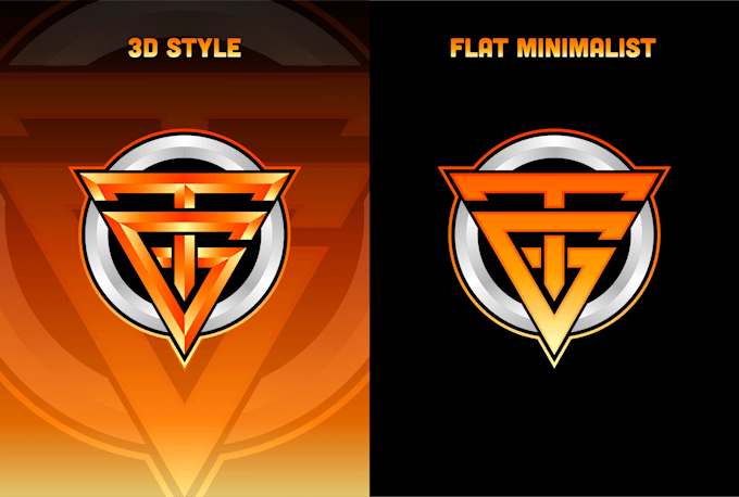 Design initial letter gaming logo esports 1 day by Aris_new | Fiverr