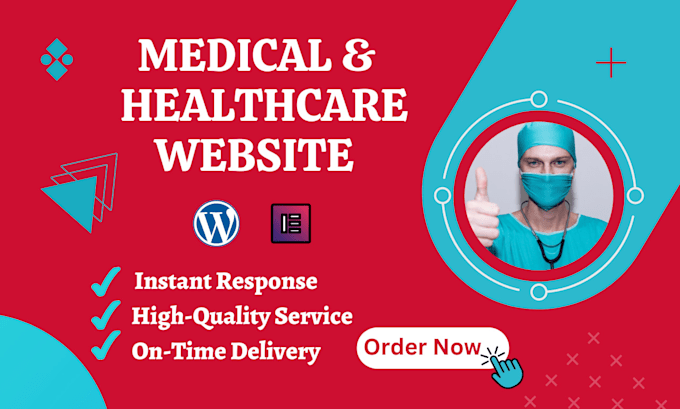 Design healthcare website, medical, doctor, dentist website by Creator ...