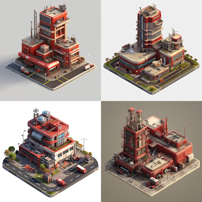 Design isometric 2d stylized fantasy assets for your project by ...