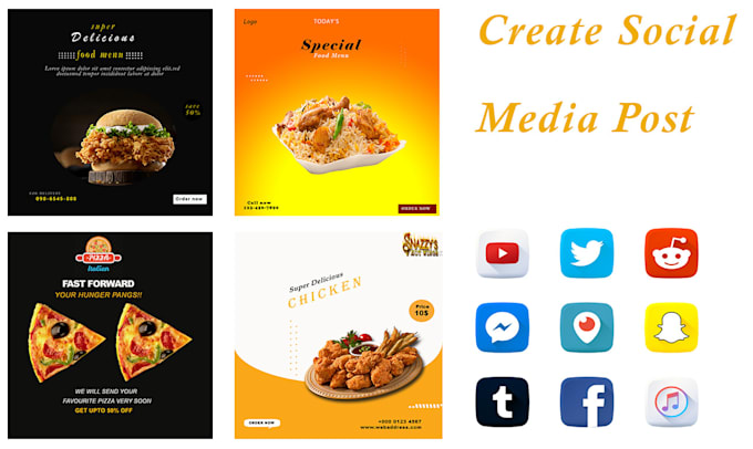 Designs professional social media post, graphics design by Aliakiran ...