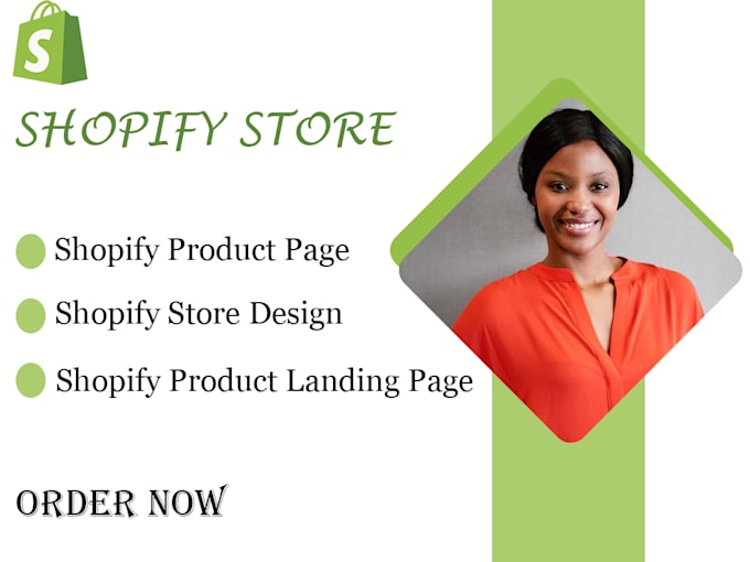 Setup shopify product page, product landing page, store design by ...