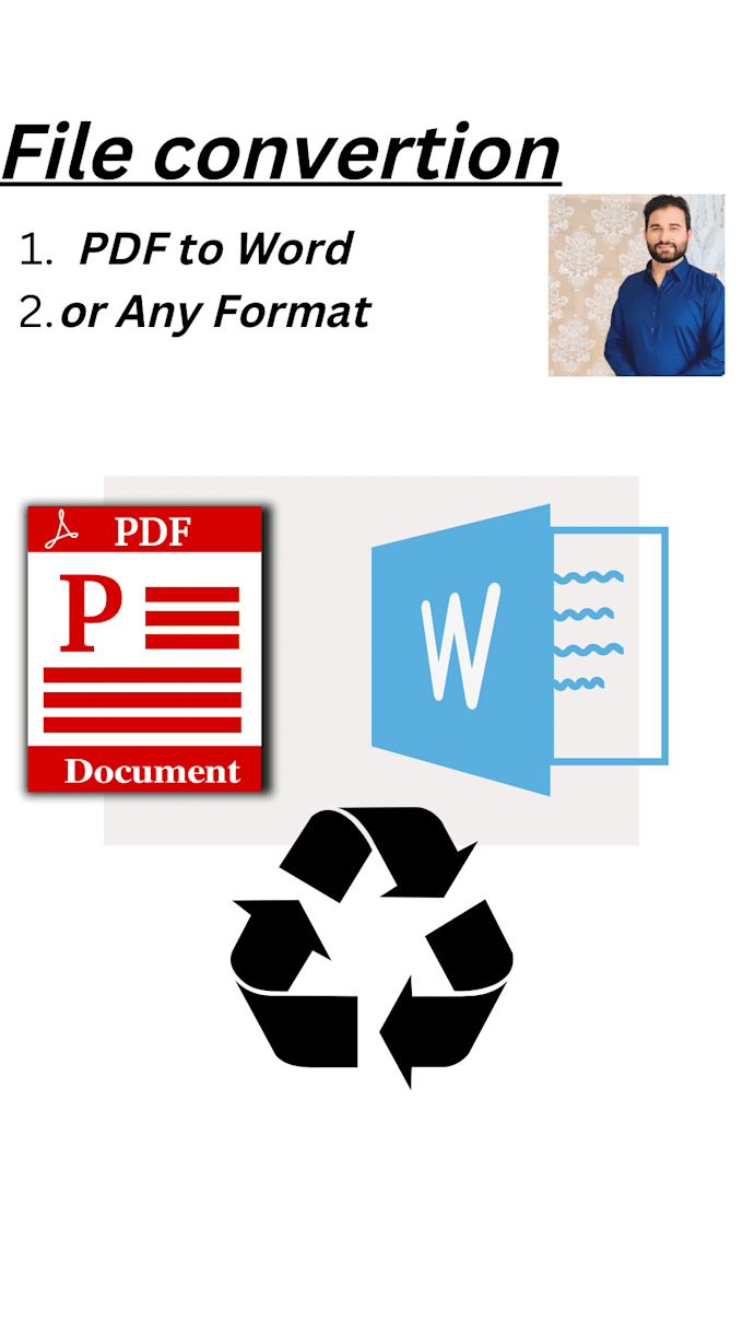 Convert your pdf to word by Aryyan99 | Fiverr