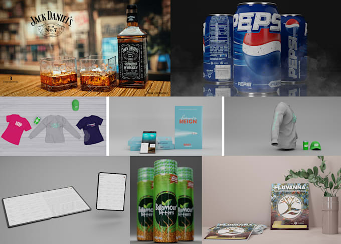 Do realistic 3d model and render of your product using blender by ...