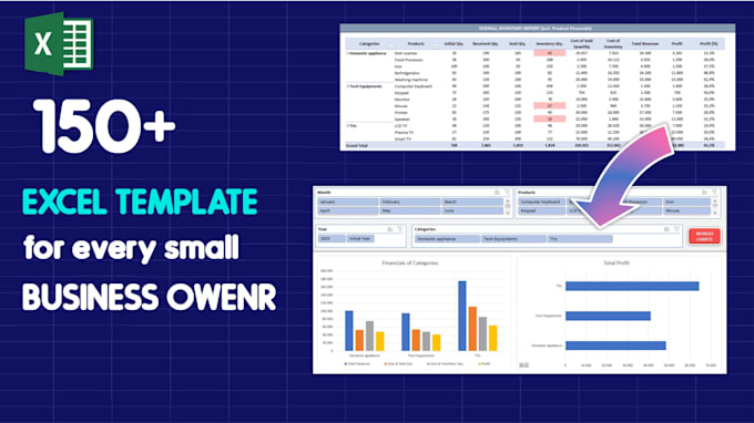 Provide 150 editable excel templates, premium spreadsheet by Leocolor99 ...