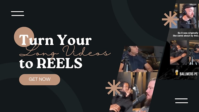 Create tiktok reels from your long video by Sheer_p | Fiverr