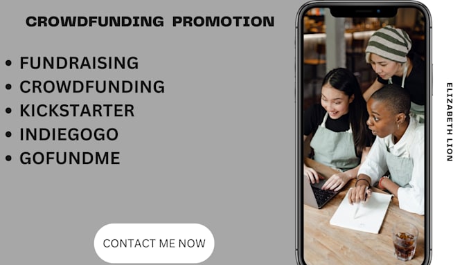 Create, promote, manage gofundme, kickstarter, indiegogo fundraising ...