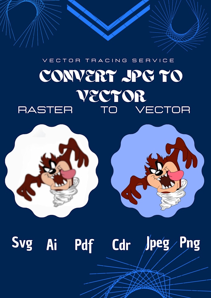 Do vector tracing, convert raster to vector high resolution by Adityaxsan1542 | Fiverr