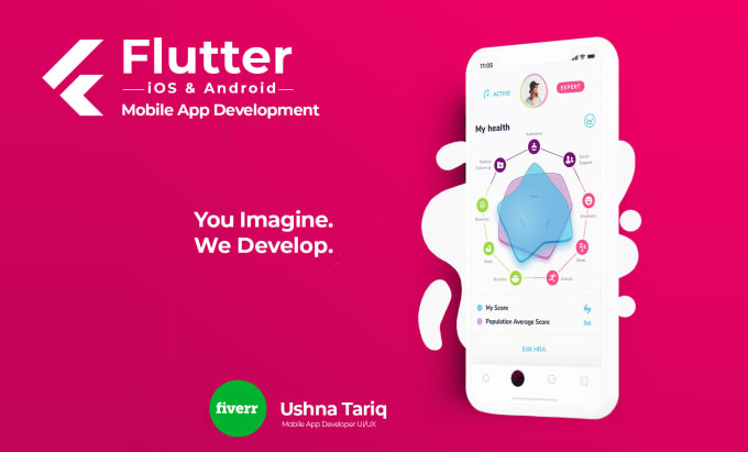 Develop Ios And Android Mobile App Using Flutter By Ushna Tariq11 Fiverr