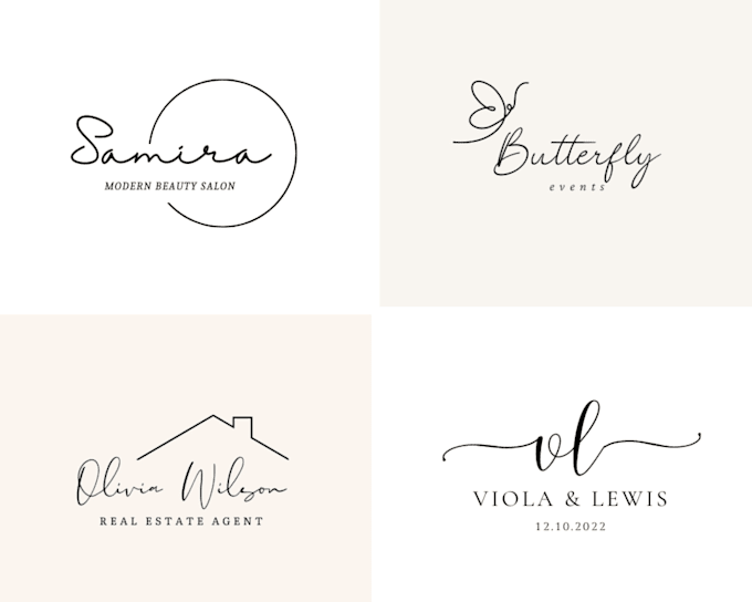 Make a simple lettering logo in just 24 hours by Aqibhussain378 | Fiverr