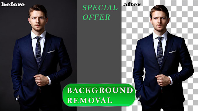 Remove background 150 images with special offer by Essa_ali | Fiverr